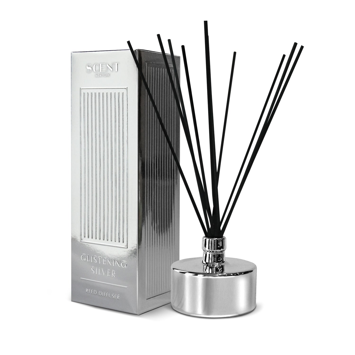 Glistening Silver Reed Diffuser – Giftr gift shop